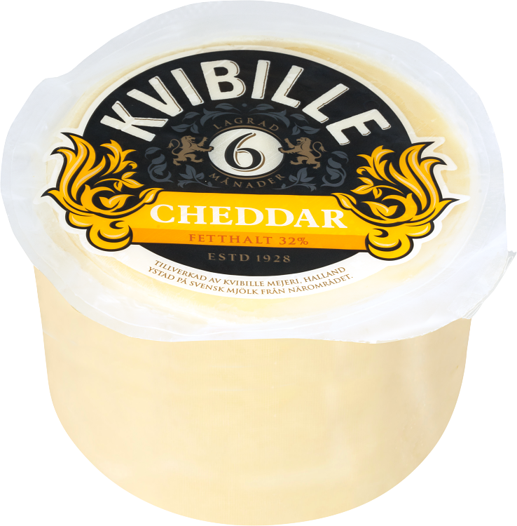 Kvibille Cheddar 6 mån hårdost | Falbygdens Ost
